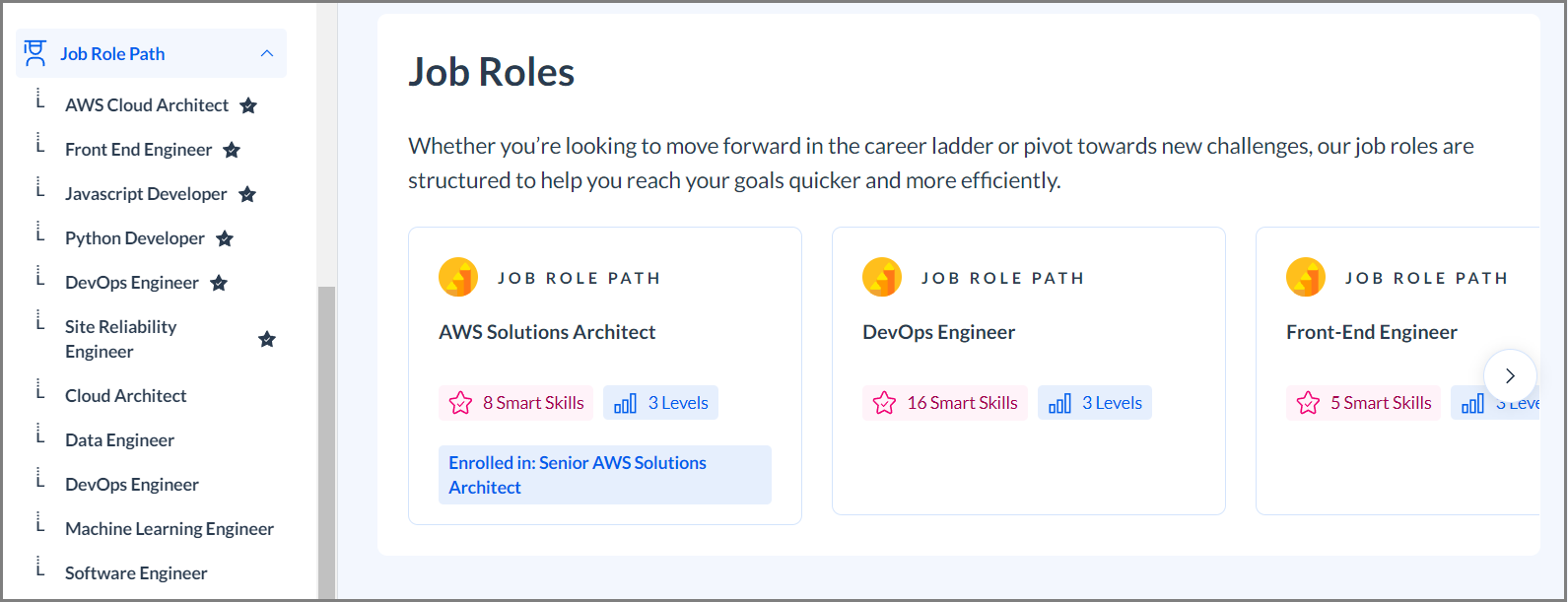 Smart Skills and Smart Job Role Paths – QA Help Center