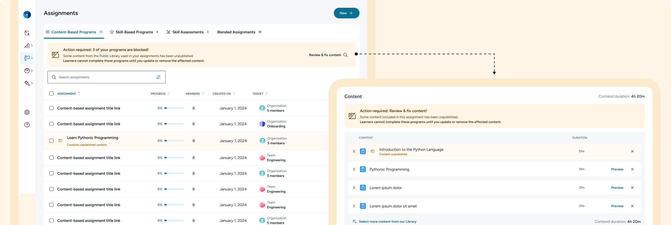 Understanding unpublished content- (1+2) – QA Help Center